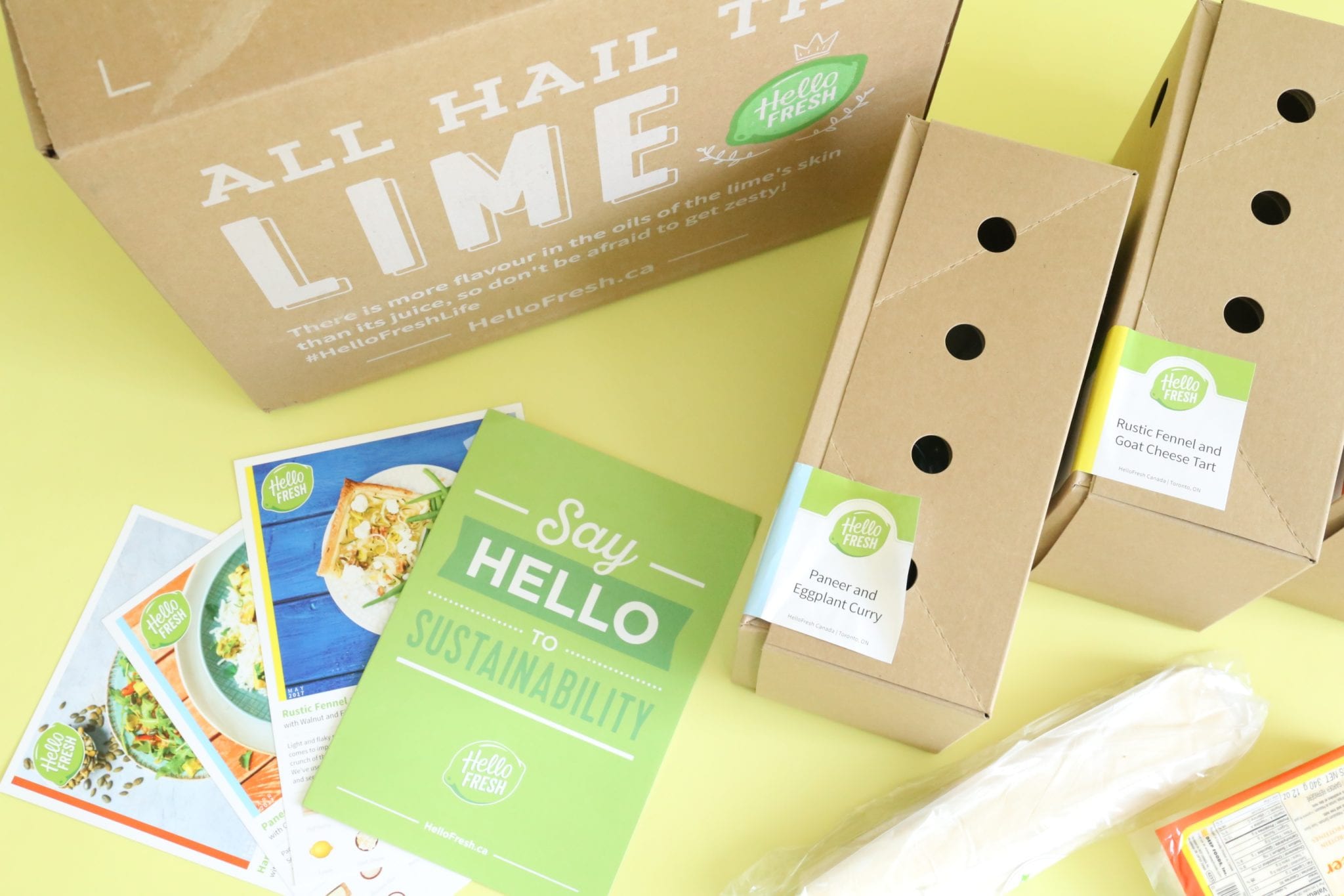 A Year of Boxes™ | HelloFresh Canada Review May 2017 - A Year of Boxes™